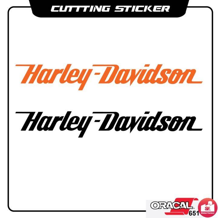 Sticker Cutting - HD1 Harley Davidson decal sticker / Stiker Harley ...