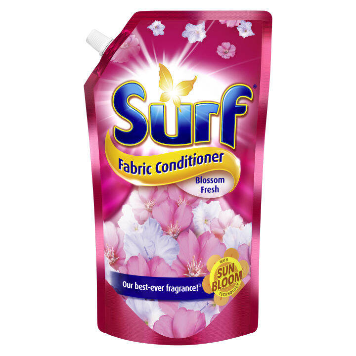 Surf Pink Fabric Conditioner Blossom Fresh 1480ML Pouch | Lazada PH