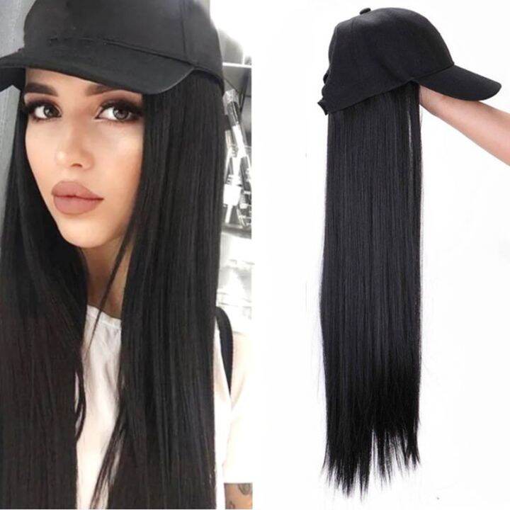 Wig Cap Long Straight Cap Lady's Wig | Lazada PH