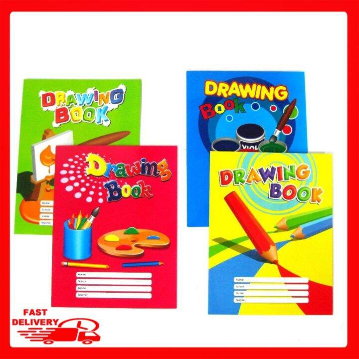 (LT OFFICE) HOTS Drawing Book Sketch Book 20 pages each 8.5 x 11 Inches ...