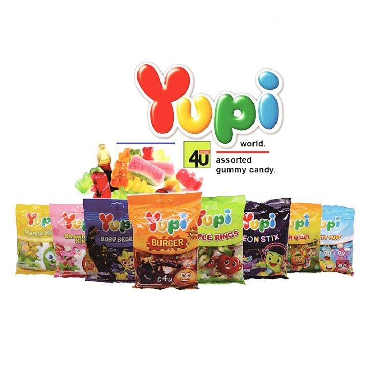 YUPI - Gummy Candy Kemasan Zak BESAR 110-120gr | Lazada Indonesia