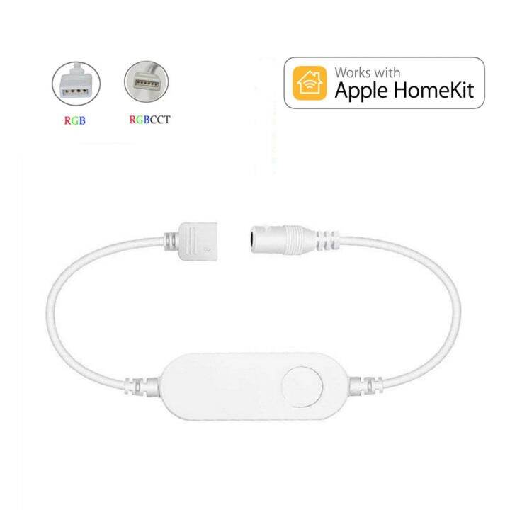 Homekit WiFi Smart Mini Led Controller DC 5V 12V 24V RGB RGBCW RGB+CCT ...