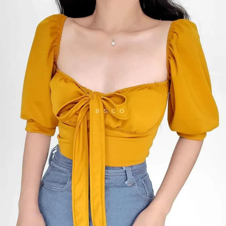 bsco CLARA TOP | Lazada PH: Buy sell online Tops with cheap price ...