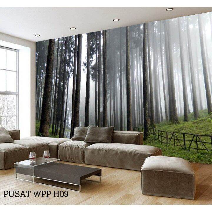 Wallpaper 3d Pemandangan Alam Hutan | Lazada Indonesia