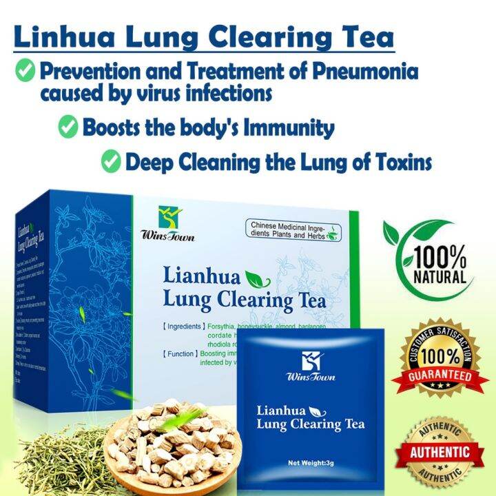 Lung Clearing Tea Away Heat Detox Purify The Lung Relieve Throat ...