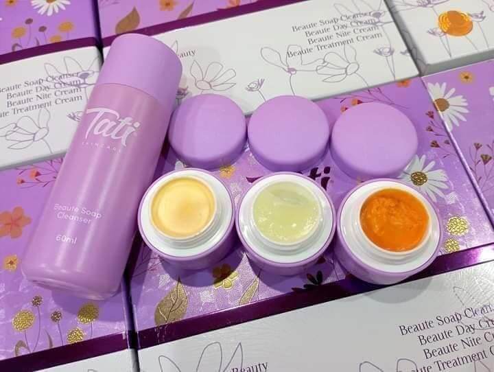 TATI SKINCARE ORIGINAL - SET , CREAM 10G , CLEANSER 120 ML | Lazada