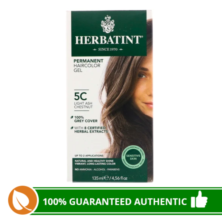 Herbatint 5C Light Ash Chestnut Hair Color 135ml | Lazada PH