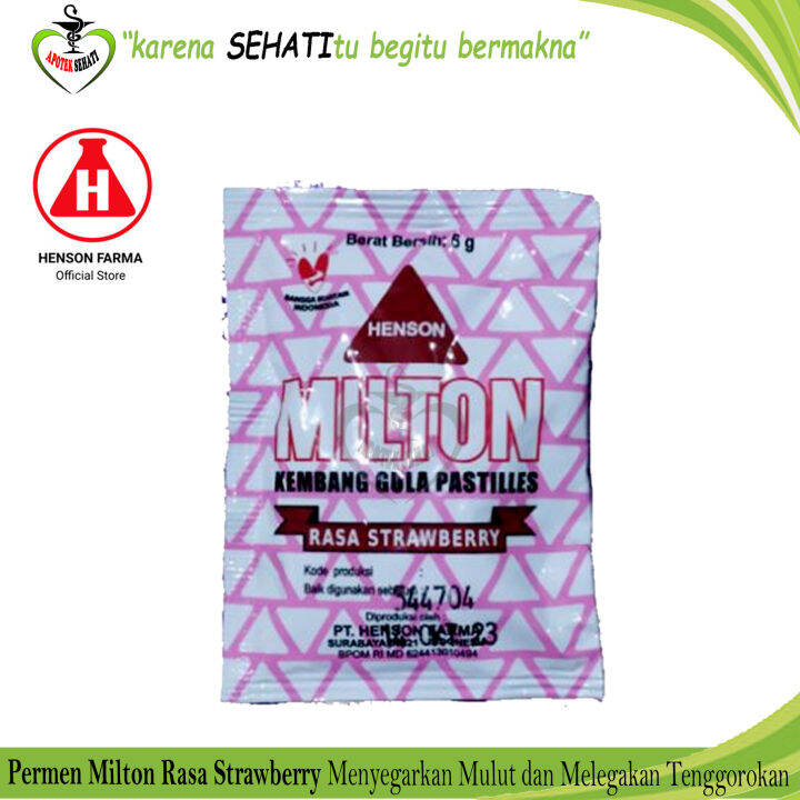 Milton Permen Sachet All Varian Milton Pastiles Candy | Lazada Indonesia