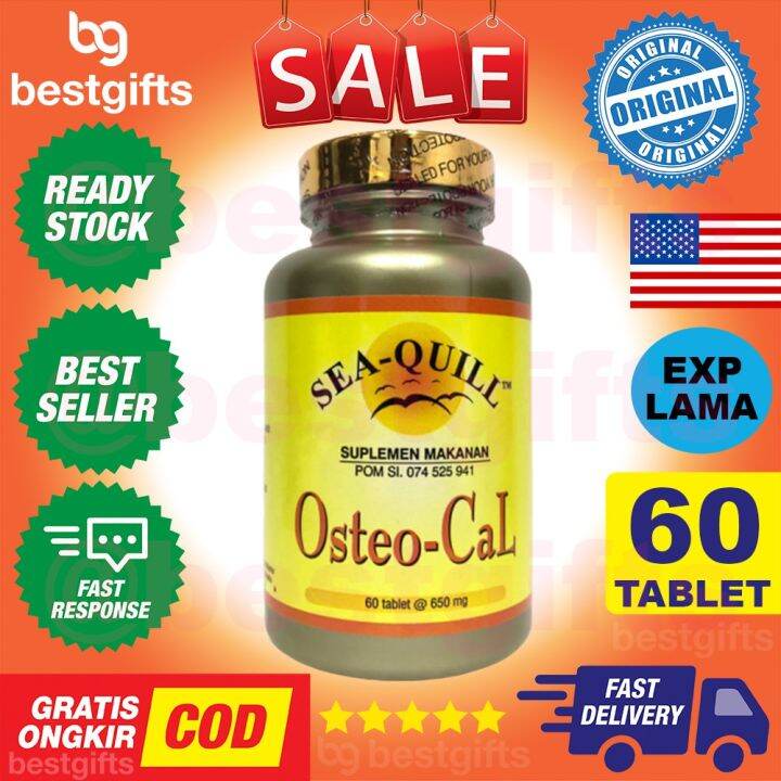 SEA-QUILL SEAQUILL SEA QUILL OSTEO CAL 650MG 650 MG PMS MENOPAUSE ...