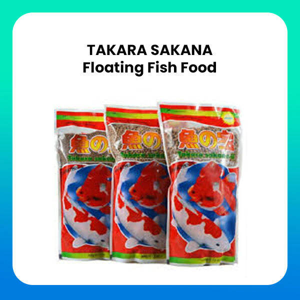 Takara Sakana Floating Fish Food - Makanan Ikan 100g gm(S) | Lazada