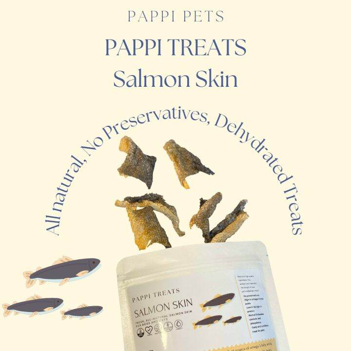 PAPPI TREATS Dehydrated Salmon Skin | Lazada PH