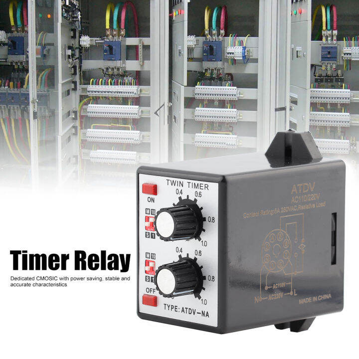 Accurate temperature control Time Switch Relay Twin Timer Relay ...