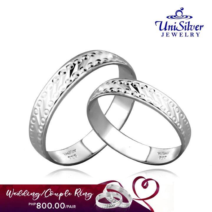 Unisilver 925 Sterling Wedding/Lover's Ring (WR170-1001 1197) | Lazada PH