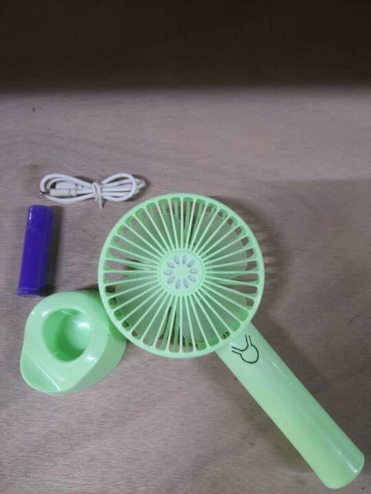 Handheld Small Fan USB Rechargeable Desk Fan & Necklace Hanging Fan ...