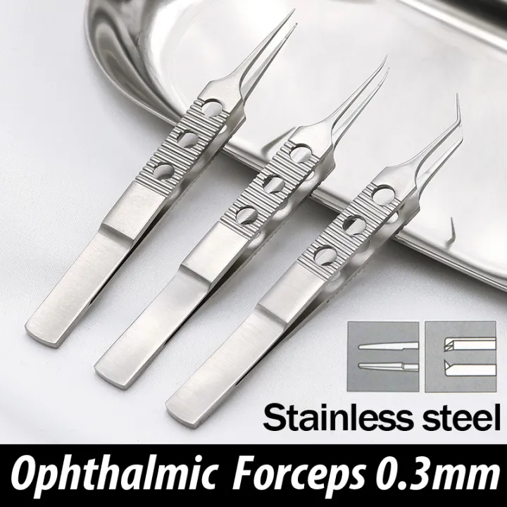 Stainless steel microsurgical forceps double eyelid embedding surgery ...