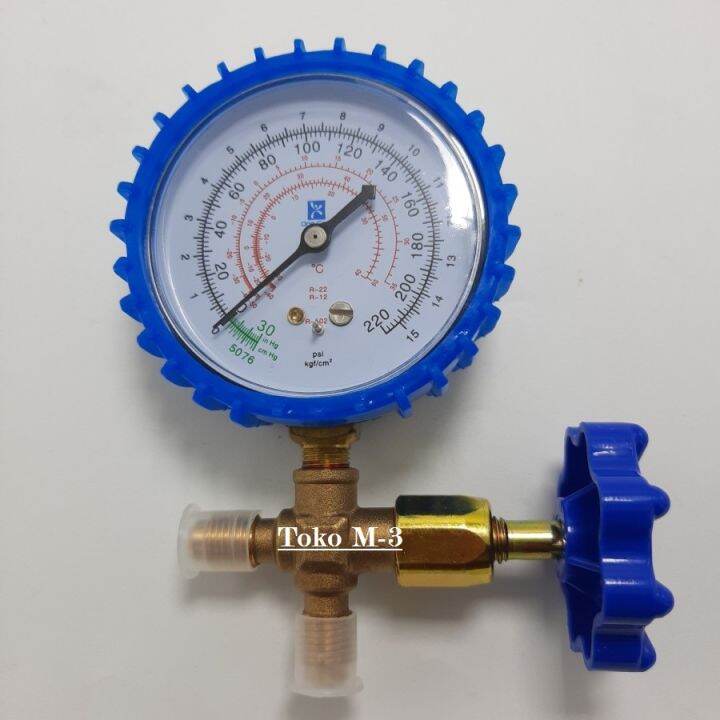 Alat ukur tekanan Freon/analizer manifold gauge berkualitas | Lazada ...