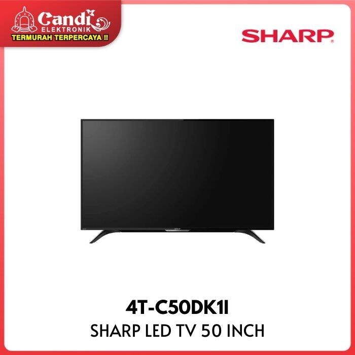 SHARP 4K UHD Android TV Led 50 Inch 4T-C50DK1I | Lazada Indonesia