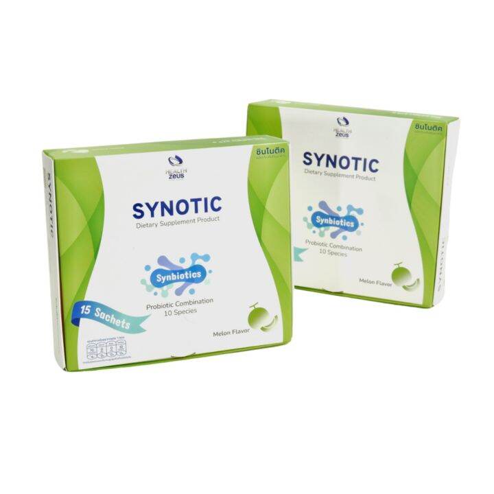Synotic 15 sac (รสเมล่อน) ซินไบโอติค ปรับสมดุลลำไส้ | Lazada.co.th