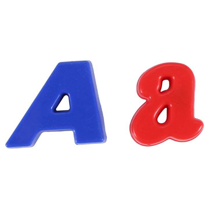 52 Magnetic Lower/Upper Case Alphabet Letters Childrens Kids Learning ...