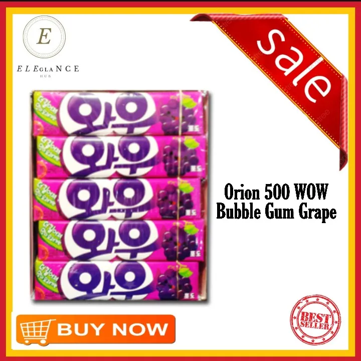 Orion 500 Wow Bubble Gum Grape | Lazada PH