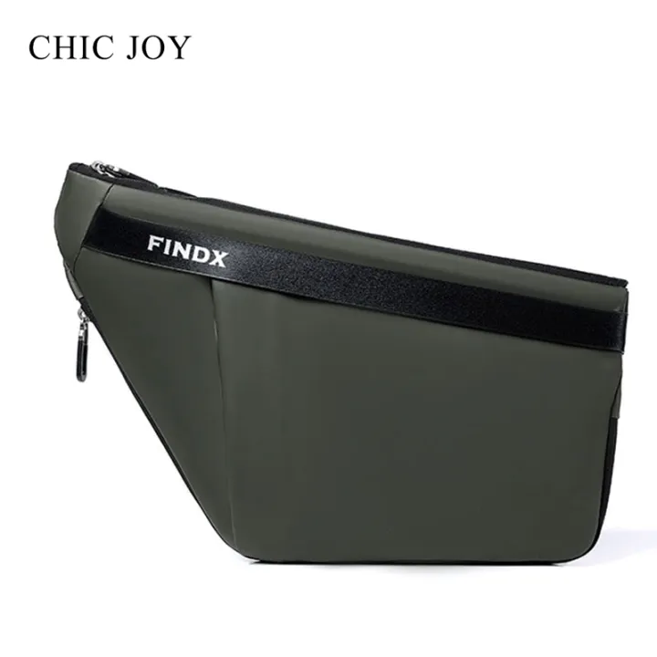 Cjoy กระเป๋าคาดอก กระเป๋าสะพายข้างผู้ชาย กระเป๋าสะพายไหล่มัลติฟังก์ชั่น ...