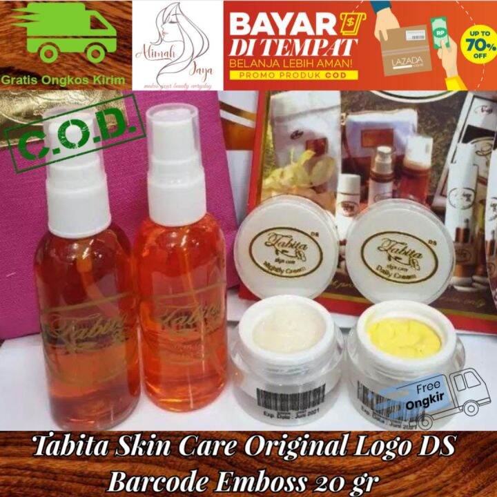 Tabita Skin Care Original Logo DS dan Barcode Emboss | Lazada Indonesia
