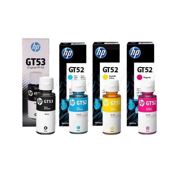 HP INK GT52/ HP GT53 Ink (BK C Y M)(no box) | Lazada PH