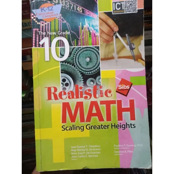 VU2Realistic Math grade 10 | Lazada PH