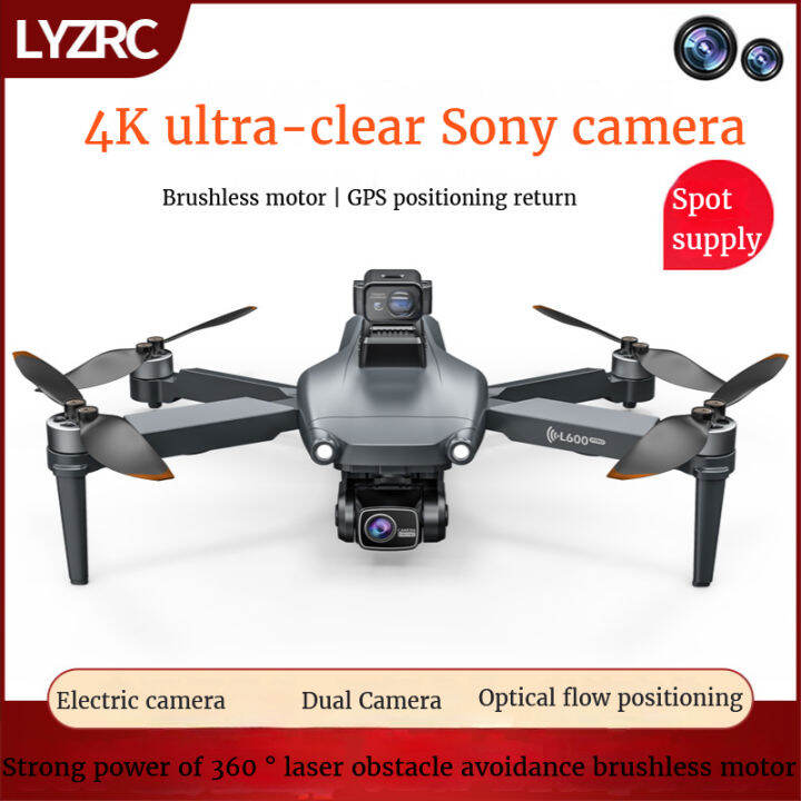 Lyzrc L600 Pro 360 Degree Laser Obstacle Avoidance Drone Gps Brushless