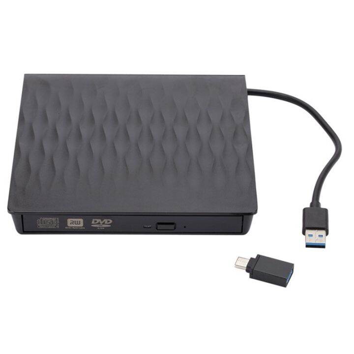 USB 3.0 Slim External DVD Burner Mobile Optical Drive RW CD Drive ...