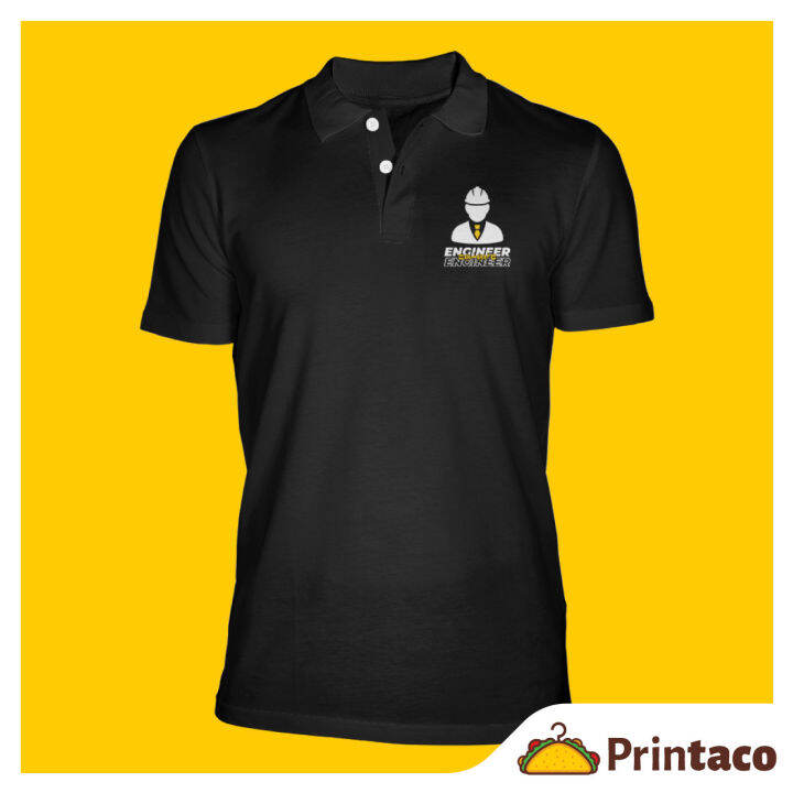 Printaco Engineer Icon Baybayin Polo Shirt | Lazada PH