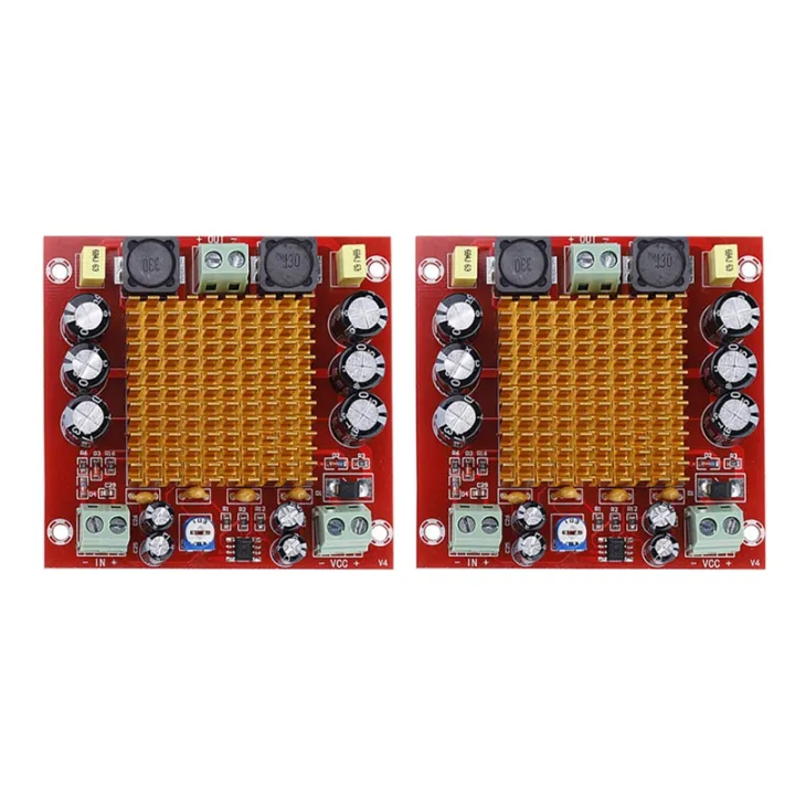 2X Channel Power Amplifier Board 150W New Single-Channel Digital Amplifier Board Power Amp ...