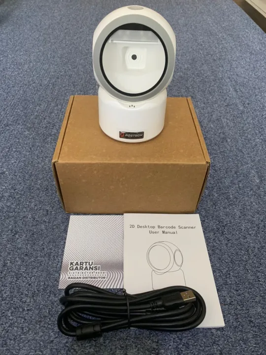 BARCODE SCANNER OMNI IWARE OS930 OS 930 1D / 2D QR CODE-E-FAKTUR USB ...