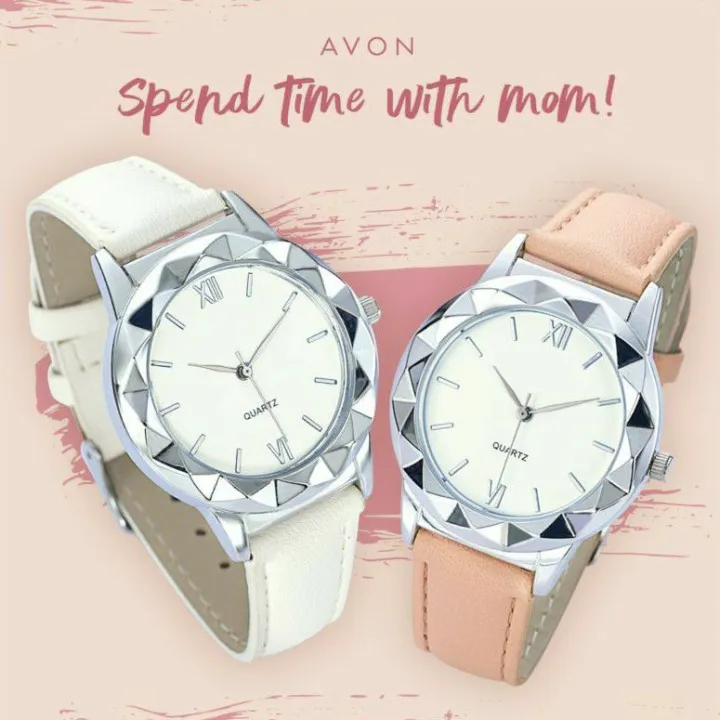 Avon FASHION KOURTNEY WATCH COLOR WHITE | Lazada PH