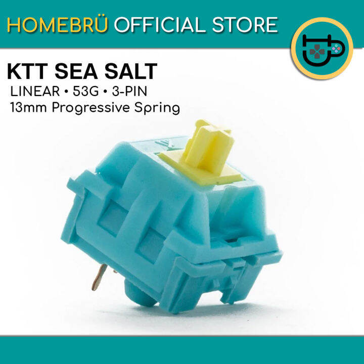 10pcs KTT Sea Salt Linear Mechanical Keyboard Switch | Lazada PH