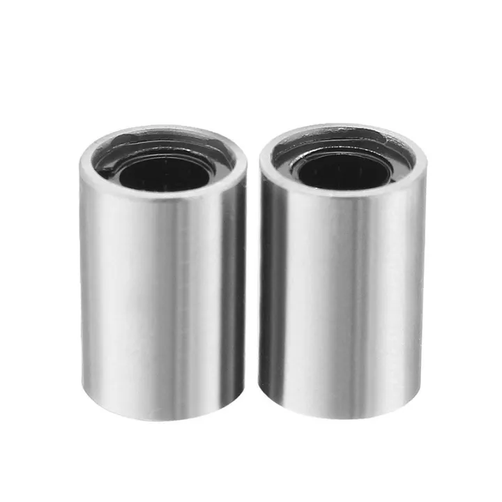 2 pcs LM4UU 4mm Bore Double Side Rubber Seal Linear Motion Ball Bearing ...