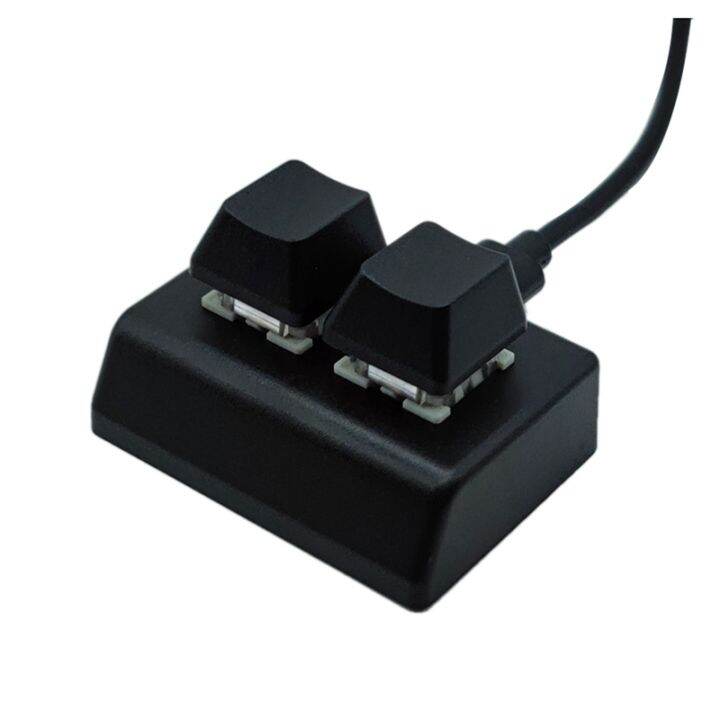2 Keys Macro Programming Keyboard Rgb Mini Keyboard Gaming Drawing Red Switch Custom Keyboard