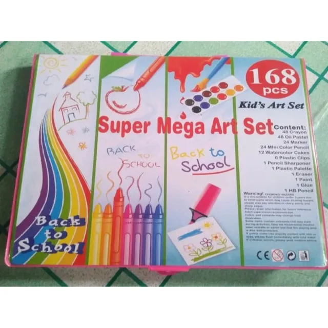 Super Mega Art Set 168 pieces | Lazada PH