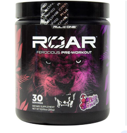 RULE 1 ROAR PRE-WORKOUT 30 SERVINGS WILD GRAPE FLAVOR | Lazada PH