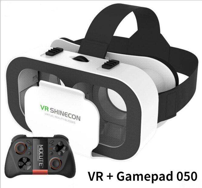 VR SHINECON G05A 3D VR Glasses Virtual Reality Helmet-mounted Portable ...