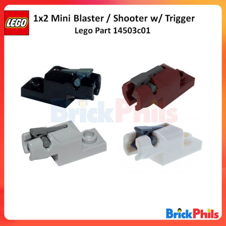 Lego Part 15403c01 1x2 Mini Blaster / Shooter w/ Trigger | Lazada PH