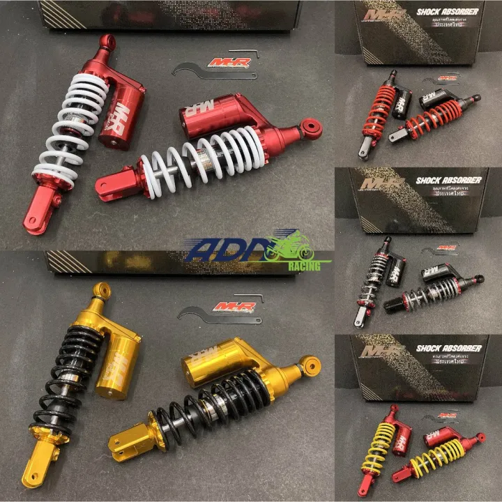 ADN Racing MHR Rear shock set 305mm for Aerox / Aerox 155 /Nmax V2 Same ...