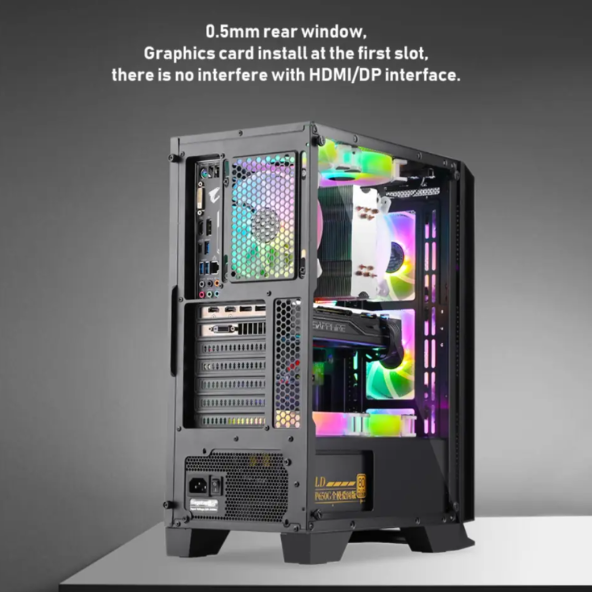 SEGOTEP COMPUTER CASE (เคสสำหรับคอมพิวเตอร์) SYNRAD 1 (WHITE) ATX รับ ...