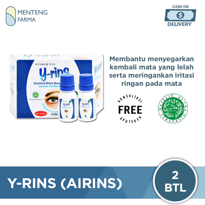 Y-rins (AIRINS) Isi 2 Botol - Obat Pembersih Mata | Lazada Indonesia