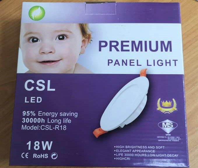 (6 months Warranty,SIRIM) CSL 6" 18W LED DOWNLIGHT Non-Glass LED ...