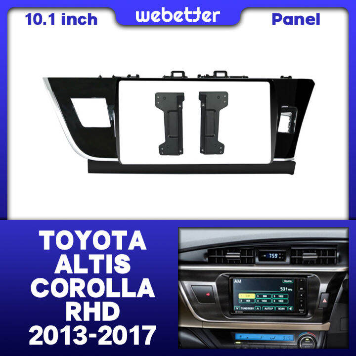 WeBetter 10.1inch 2 Din Car Radio Stereo Dashboard Modification Fascia ...