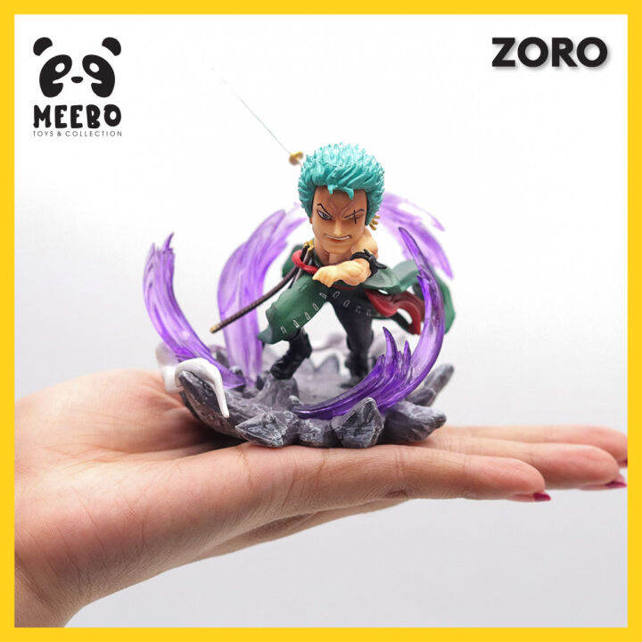MEEBO Anime Statues: One Piece Roronoa Zoro Three Thousand Worlds PVC ...
