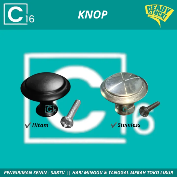 Handel Tarikan Laci Handle Knob Knop Pentol Bulat Laci / Lemari Knob ...