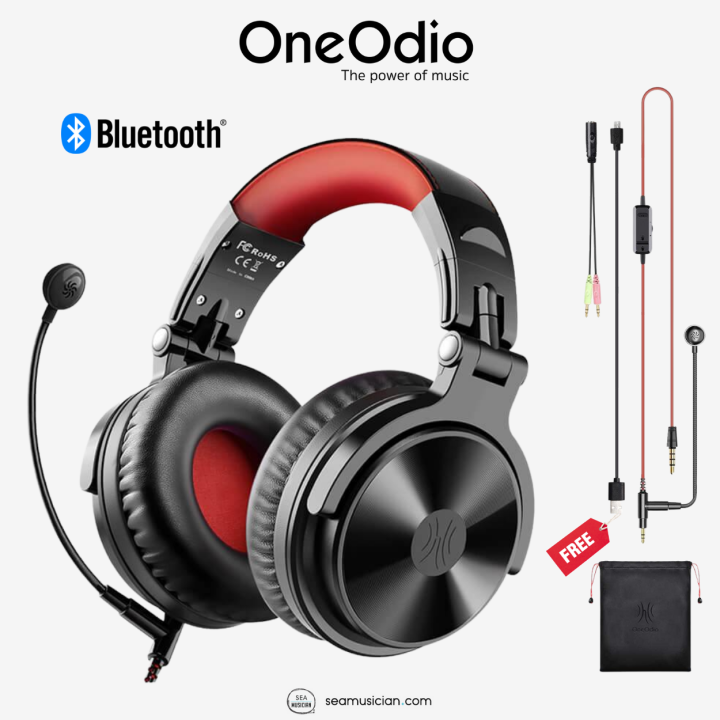 ONEODIO PRO M BLUETOOTH WIRELESS OVER EAR HEADPHONES WITH 80 HOURS ...