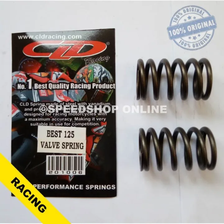PER KLEP SHOGUN 125 SUZUKI ORIGINAL CLD RACING KOMPETISI VALVE SPRING ...